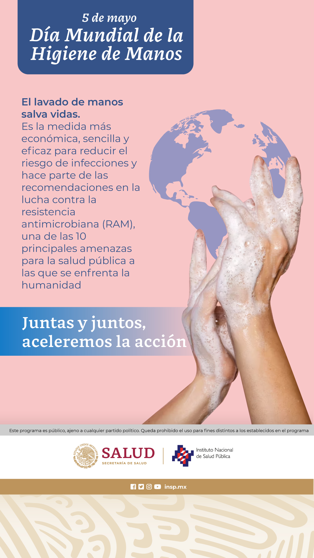 Día Mundial de la Higiene de Manos | Biblioteca Universitaria